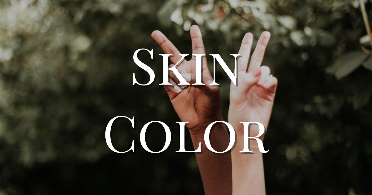Skin Color – The Point of Reflection